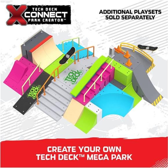 Toys | Tech Deck Danny Way Mega Half Pipe Xconnect Park Creator ...